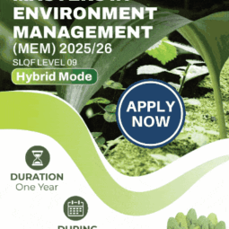 Masters in Environment Management – MEM 2025/2026 (Hybrid Mode ...