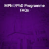 MPhil/PhD Programme | Faculty of Graduate Studies